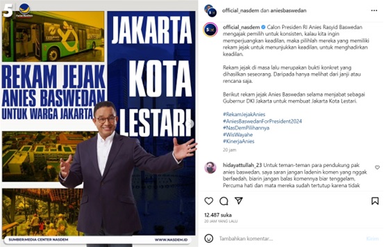 Siap Maju Capres 2024, Berikut Sederet Rekam Jejak Anies Untuk Jakarta